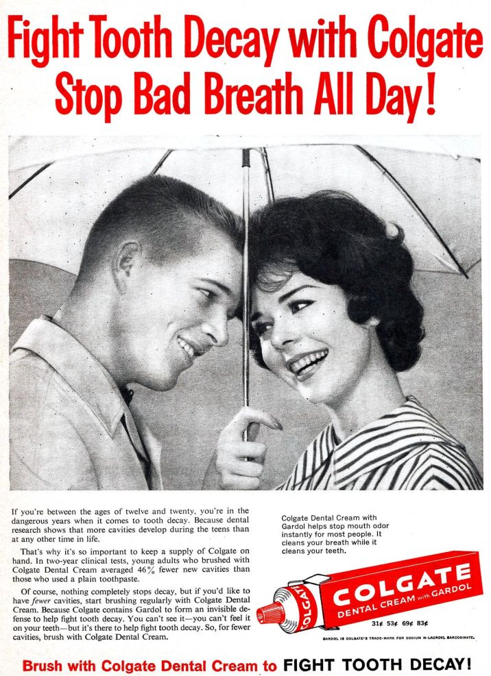 toothpaste | Childhood Memories of growing up in the 1950s and 1960s.